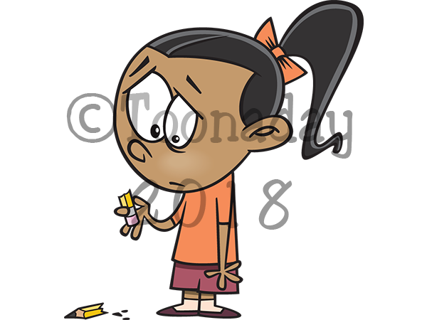 Broken Down Person Cartoon
