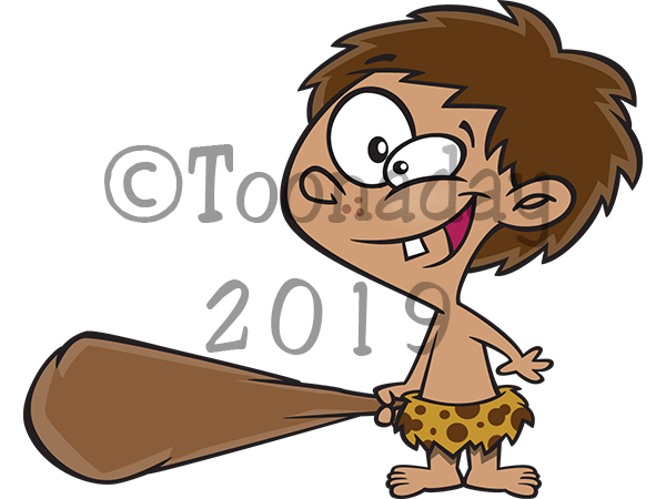 Caveboy - Toonaday Caveboy