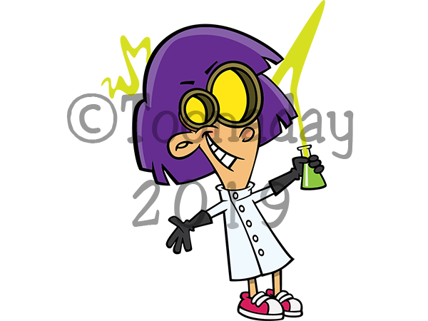 MadScientistGirl - Toonaday MadScientistGirl