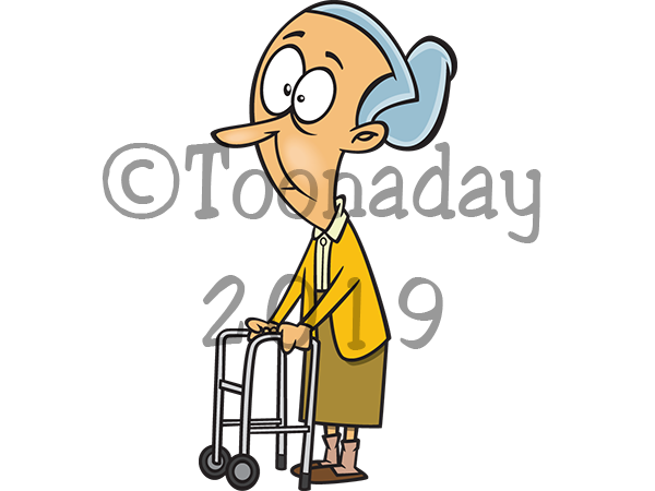 WalkerLady - Toonaday WalkerLady