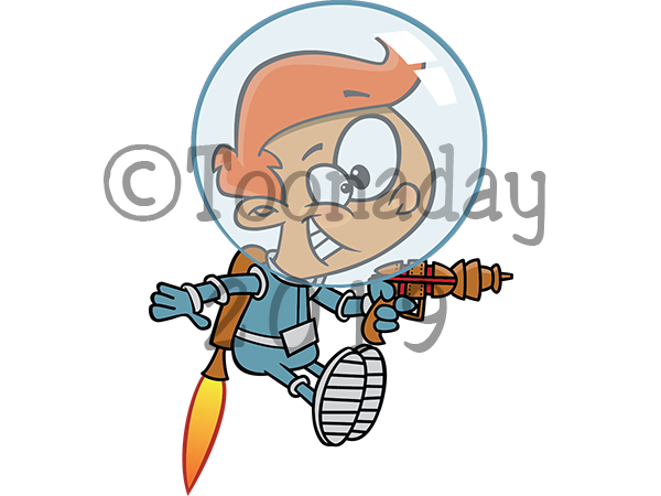 Spaceboy - Toonaday Spaceboy