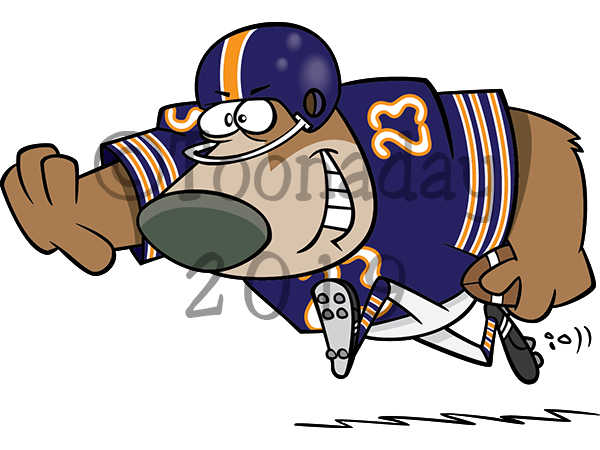 FootballBear - Toonaday FootballBear