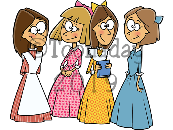 LittleWomen - Toonaday LittleWomen