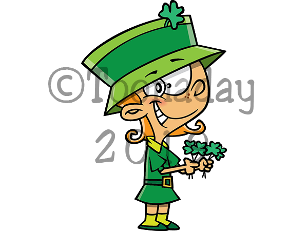 ShamrockGirl - Toonaday ShamrockGirl