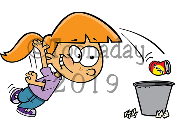 TrashTosser - Toonaday TrashTosser